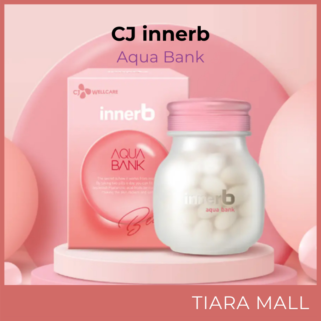 [CJ Innerb] Aqua Bank, 300mg x 56 capsules, 4 weeks supply, Hyaluronic ...