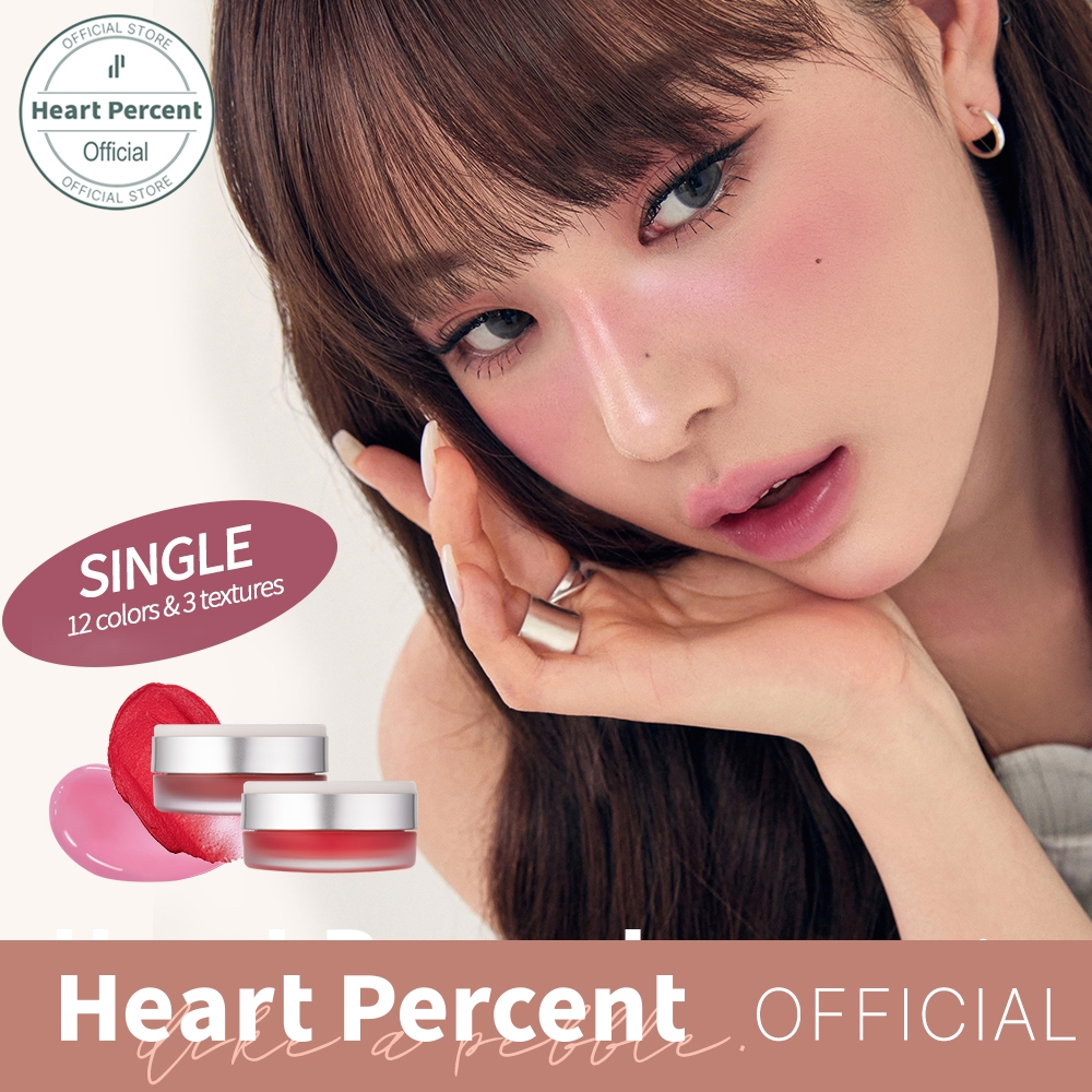 【Heart Percent】Dote on Mood CustomLip&Cheek (Single) | Shopee Malaysia