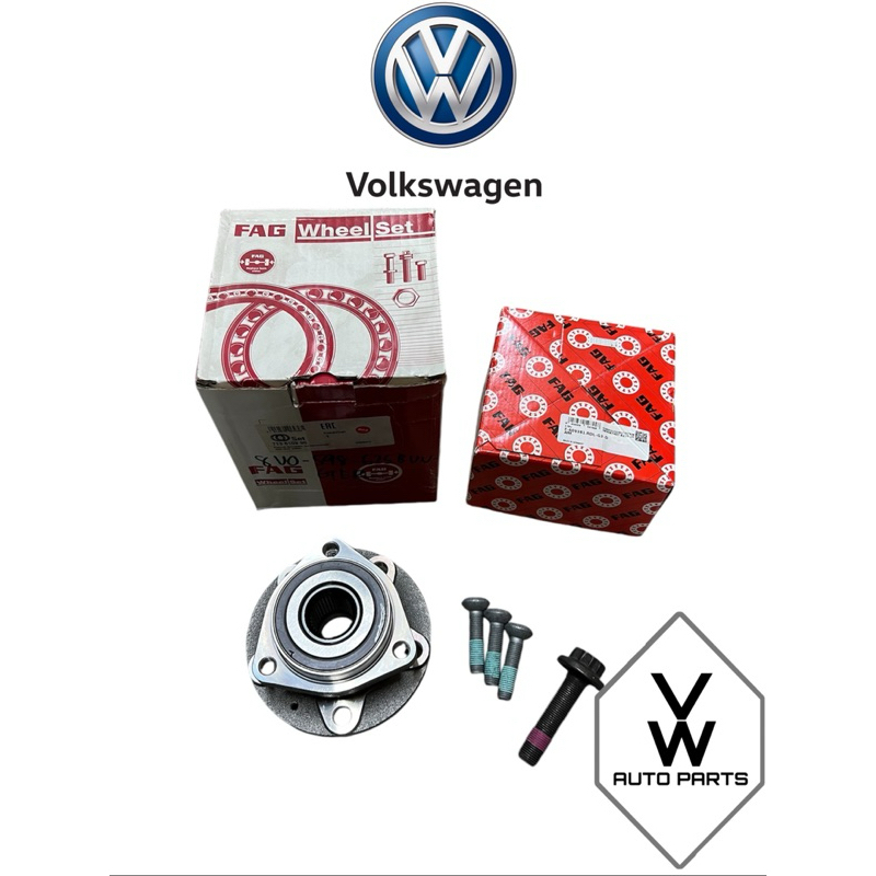 ( 100% FAG ) FRONT WHEEL BEARING KIT FOR AUDI A3 Q3 TT MK3 VW GOLF GTI ...