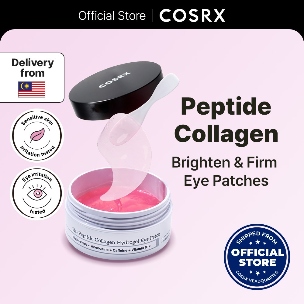 [COSRX][NEW] The Peptide Collagen Hydrogel Eye Patch 60 Patches / 85g ...