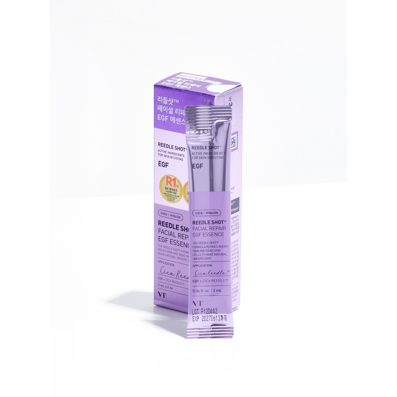 (DAISO KOREA)VT Riddle Shot Facial Repair EGF Essence 2ml*6pcs | Shopee ...