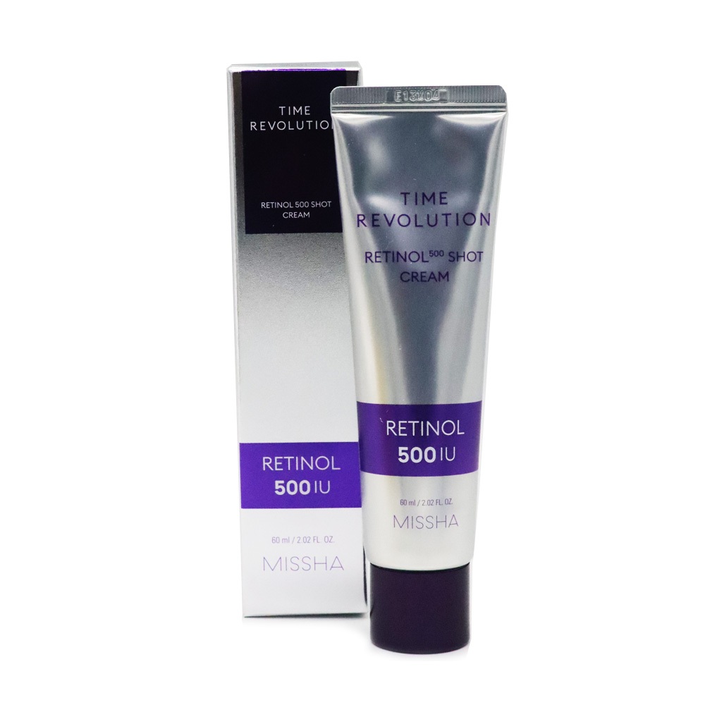 Missha Time Revolution Retinol 500 Shot Cream 60ml | Shopee Malaysia