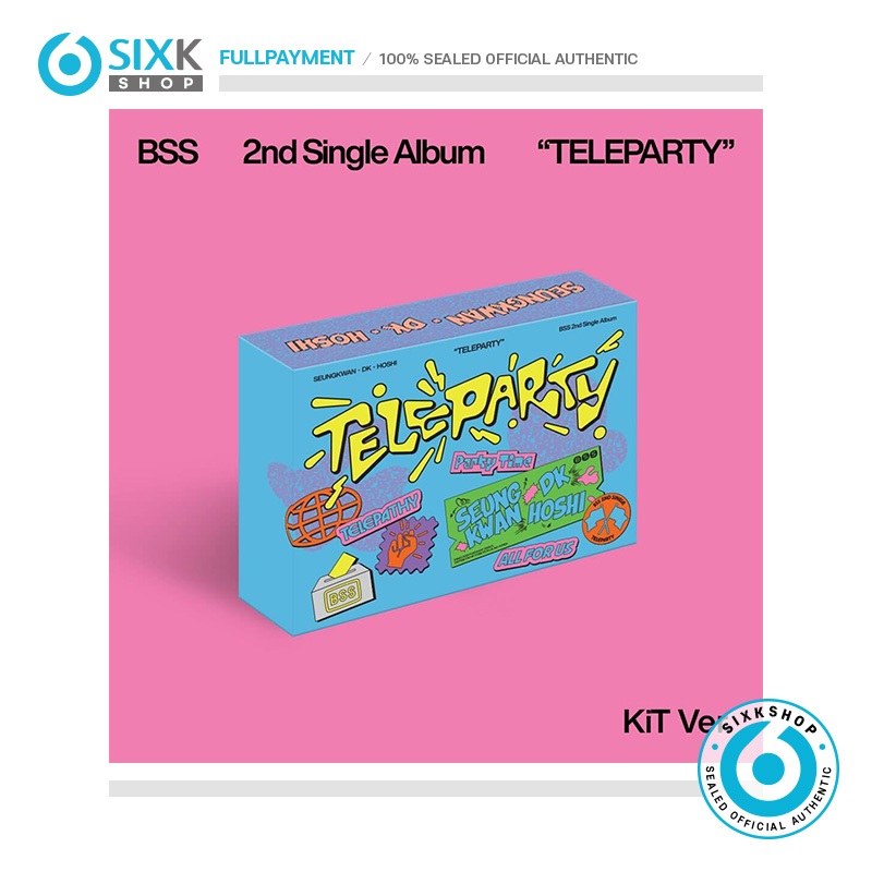 (KIT ver) BSS 2nd Single Album [TELEPARTY] | Shopee Malaysia