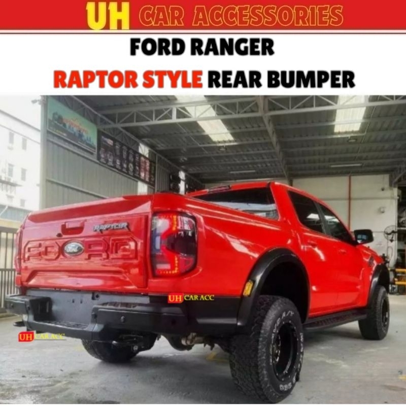Next Generation Ford Ranger 1+1 Raptor Style Rear Bumper (After Market ...