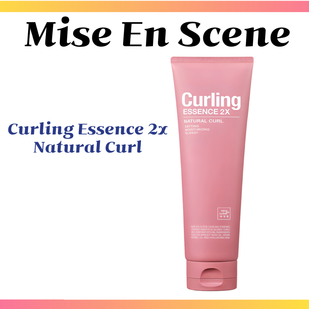 Mise En Scene Curling Essence 2x Natural Curl 150ml | Shopee Malaysia