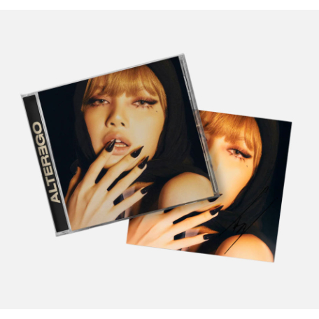 K-POP BLACKPINK Lisa handwritten signature CD 1st regular album Alter ...