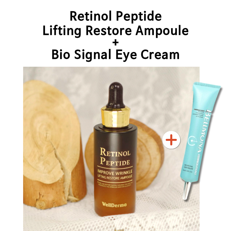 Retinol Peptide Lifting Restore Ampoule (+Bio Signal Eye Cream ...