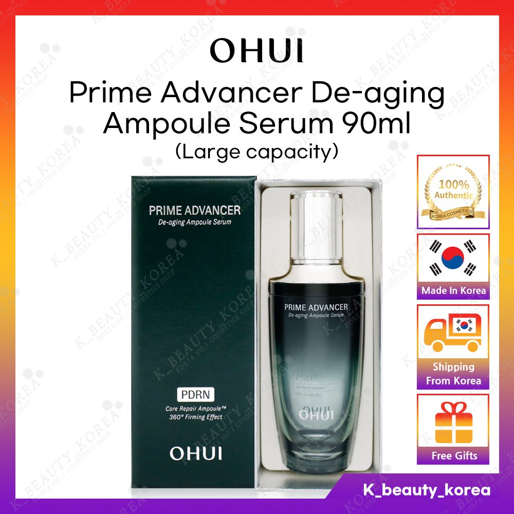 [O HUI] Prime Advancer De-aging Ampoule Serum 90ml / Anti-aging Essence [KOREA] OHUI | Shopee ...