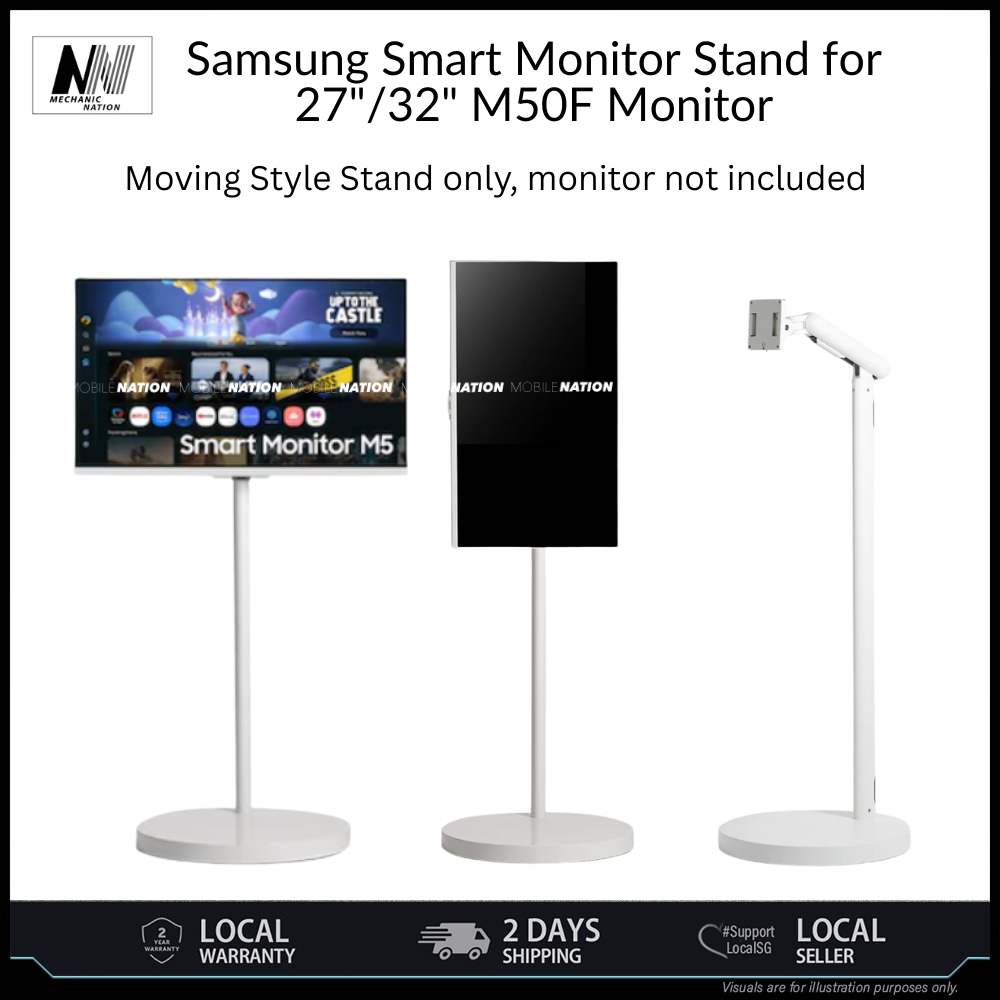 Samsung Smart Monitor Stand for 27"/32" M50F Monitor | Moving Style ...