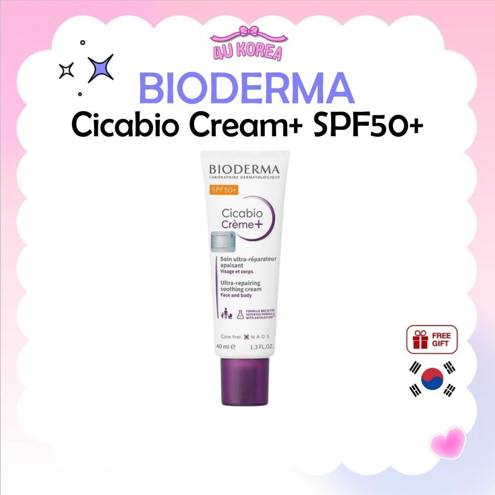 BIODERMA Cicabio Cream+ SPF50+ 40ml / K-BEAUTY | Shopee Malaysia