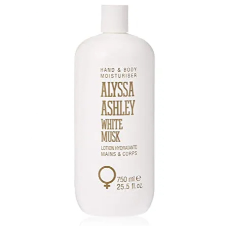 Alyssa Ashley White Musk Hand & Body Moisturiser 750ml | Shopee Malaysia