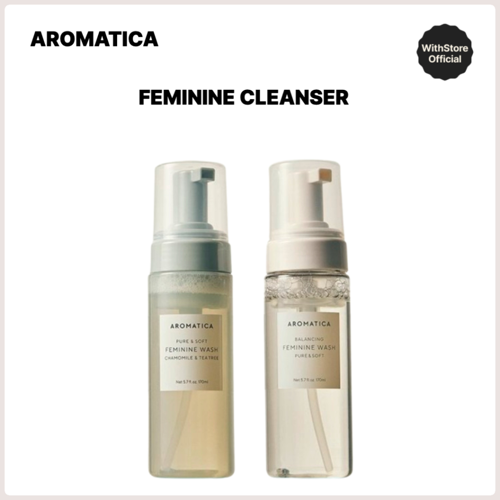[AROMATICA] Pure & Soft Feminine Wash Cleanser Chamomile & Teatree ...