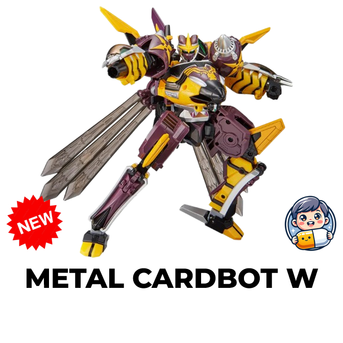 [METAL CARDBOT W] Phantomhornet / Transformation Robot Korean Cartoon ...