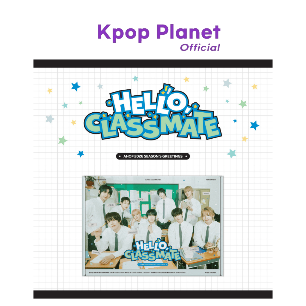 [POB] AHOF - 2026 SEASON'S GREETINGS [HELLO CLASSMATE] | Shopee Malaysia