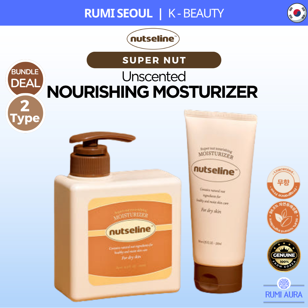 [nutseline] Super Nut - Nourishing Mosturizer Unscented | 200ml / 500ml ...
