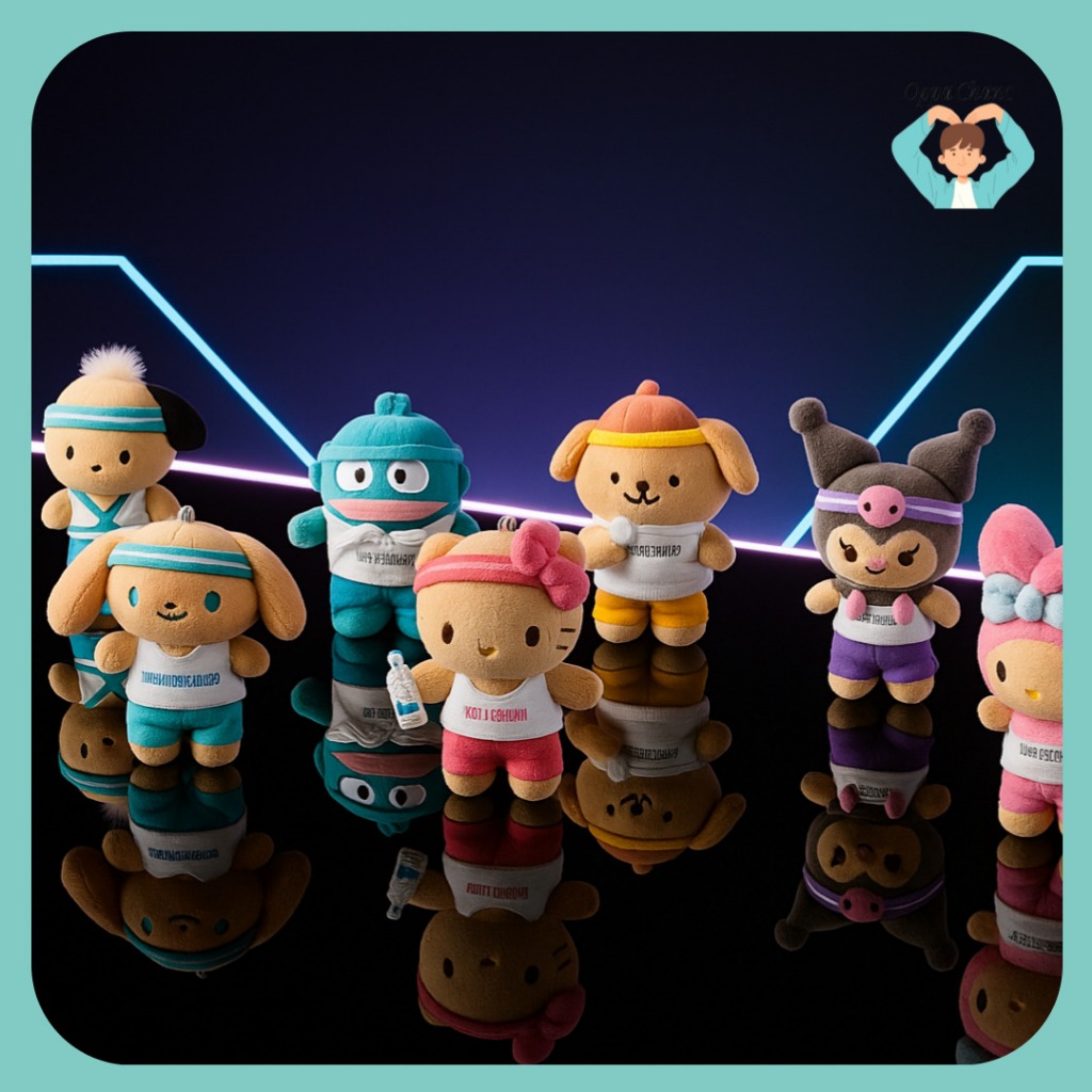 [Sanrio X Oliveyoung] Cutie run (sanrio characters) | Shopee Malaysia