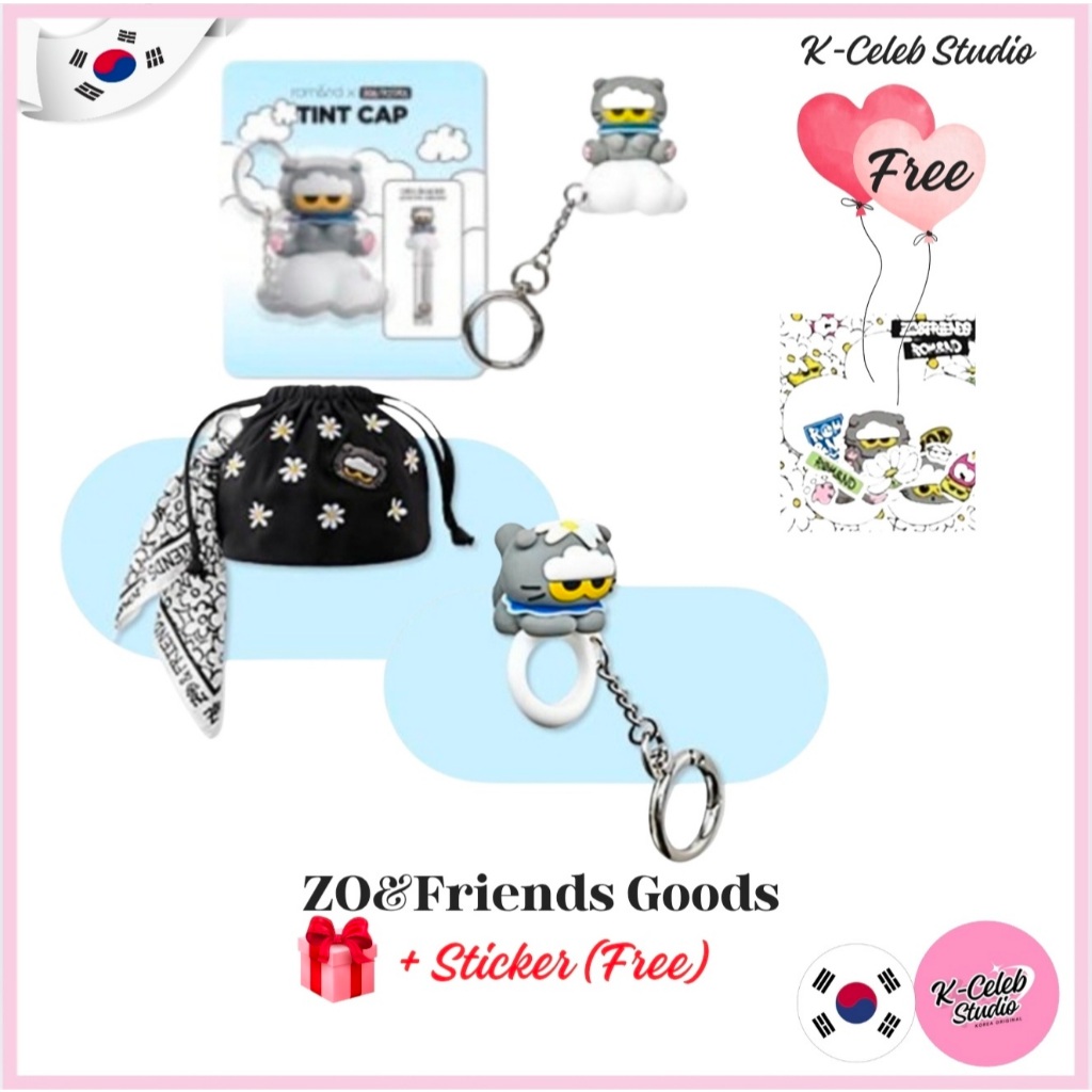 ZO&Friends GD G-Dragon Goods Keychain Pouch(+Sticker Free) | Shopee ...