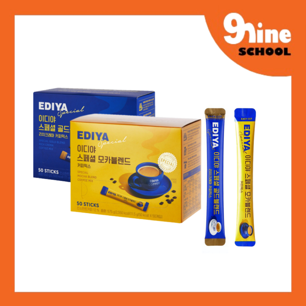 [EDIYA] Coffee Mix 3-in-1 Instant Coffee | Gold Blend Mocha Blend ...