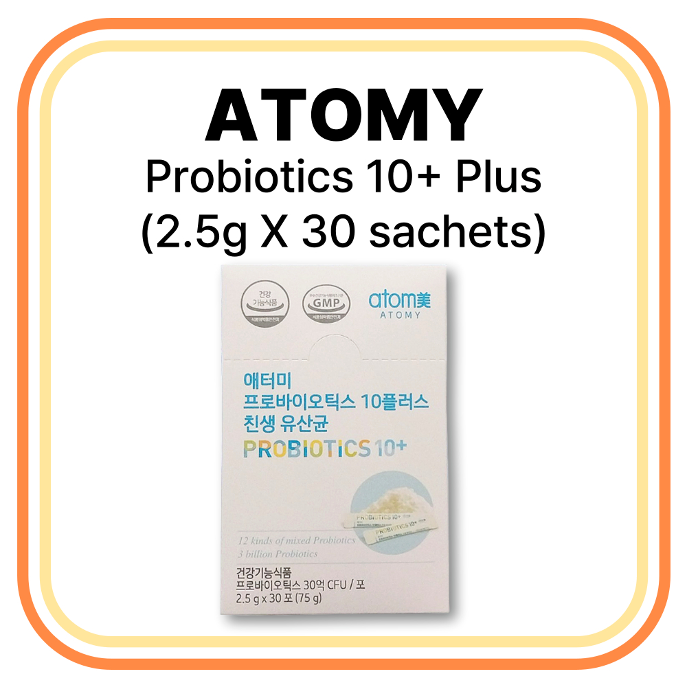 Atomy Probiotics 10+ Plus 75G(2.5gx30 sachets) / 1,2,3,4 small box ...