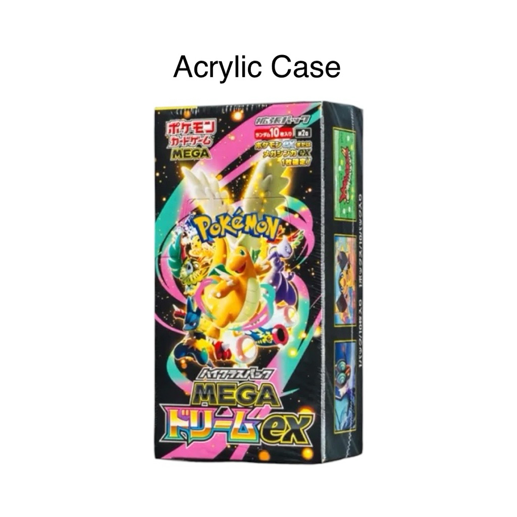 MEGA Dream ex Booster Box Acrylic | Shopee Malaysia
