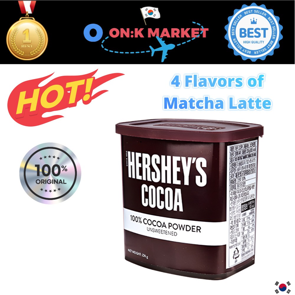 Hershey’s Cocoa Powder 226g | 100% Unsweetened Cocoa | Baking & Dessert Powder | Premium ...