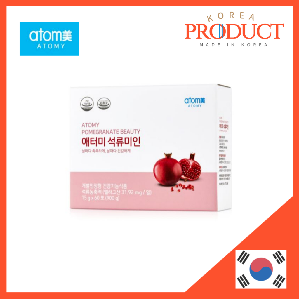 ATOMY Pomegranate Mixed Fruit Jelly 15g x 60 Skin Health Moisture Woman ...