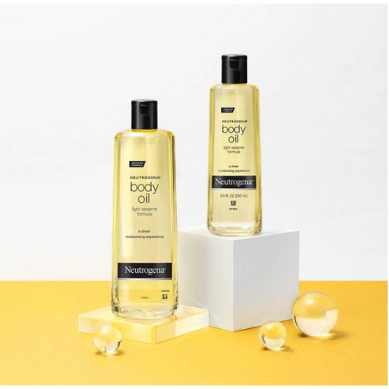 Neutrogena Sesame Body Oil 250ml Non-Greasy Formula | Shopee Malaysia