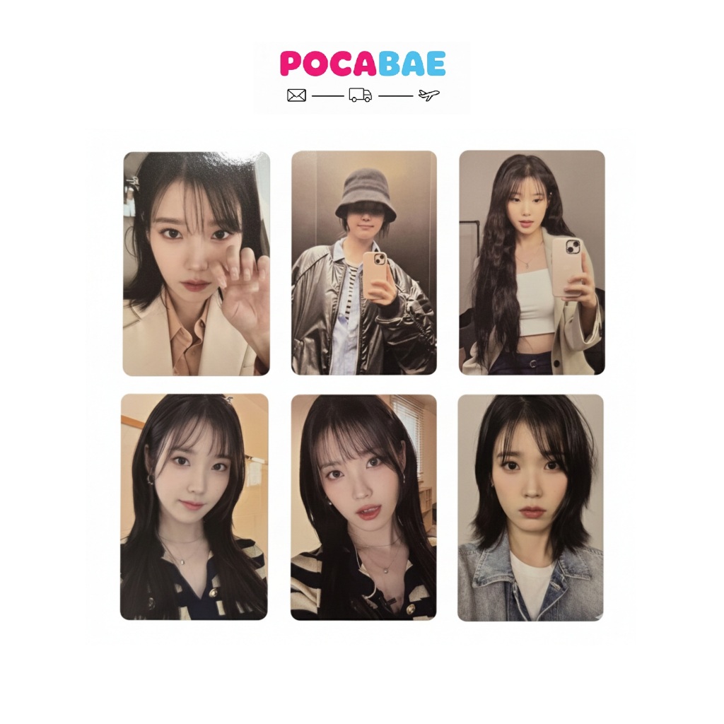 IU 6th Uaena Generation Membership Fanckub Kit Photocard (per piece ...