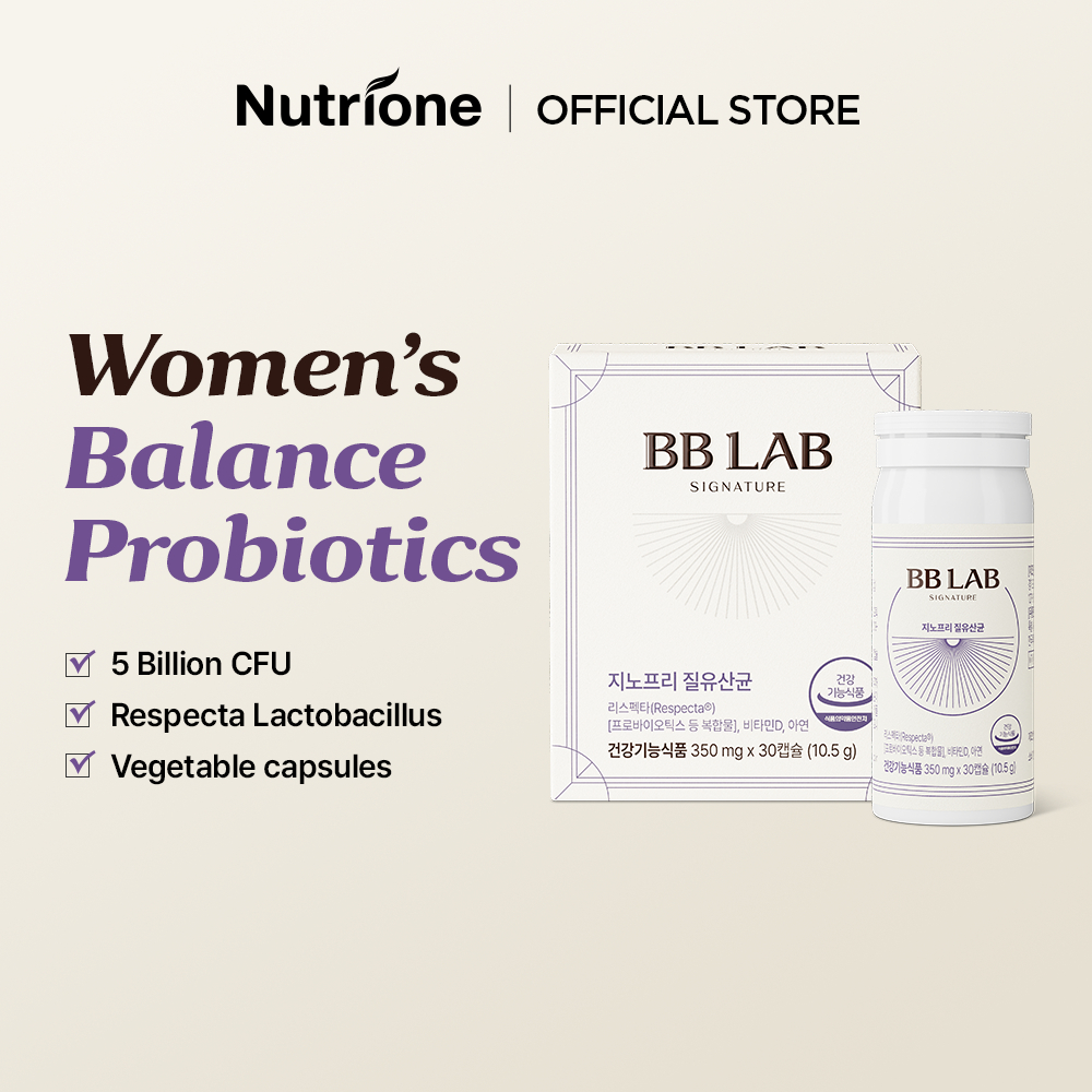 NUTRIONE BB LAB Signature Gyno-free Vaginal Probiotics (350mg x 30 ...