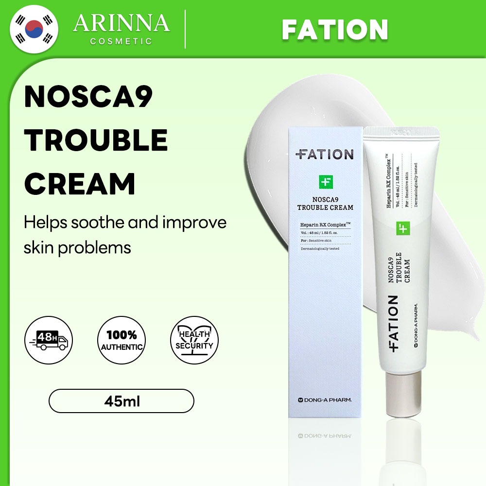 [FATION] - Nosca9 Trouble Cream 45ml | Shopee Malaysia