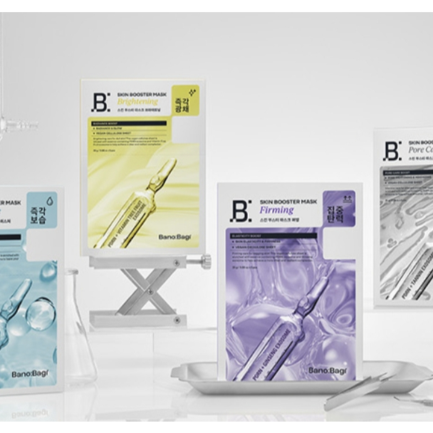 [ ️Korea] BanoBagí Premium Skin Booster Mask Series (4 Types X 1 sheet ...