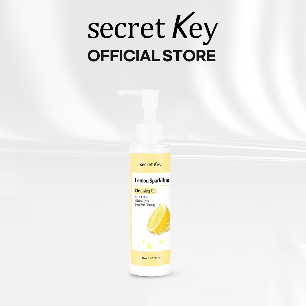 [SECRETKEY OFFICIAL] Lemon Sparkling Cleansing Oil 150ml | Shopee Malaysia