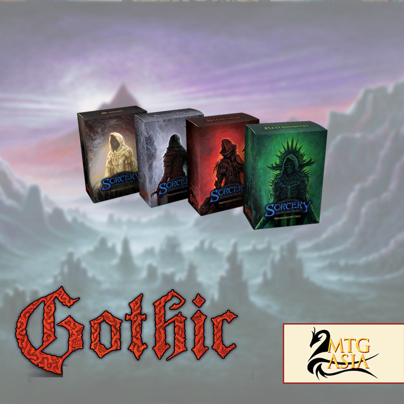 (Ships 5 Dec!) Sorcery Contested Realm TCG Gothic Preconstructed Decks ...