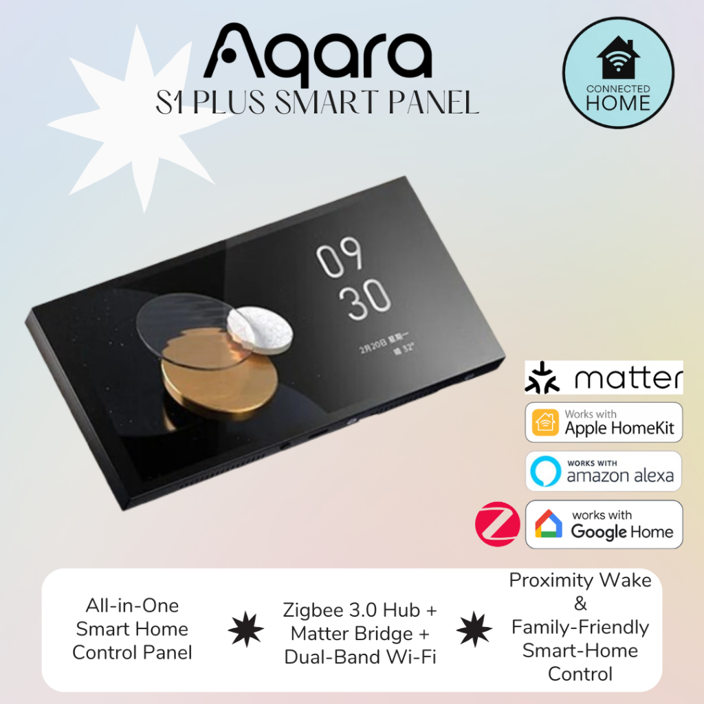 Aqara Panel Hub S1 Plus 6.9′′ Smart Touch Control Panel Zigbee Hub ...