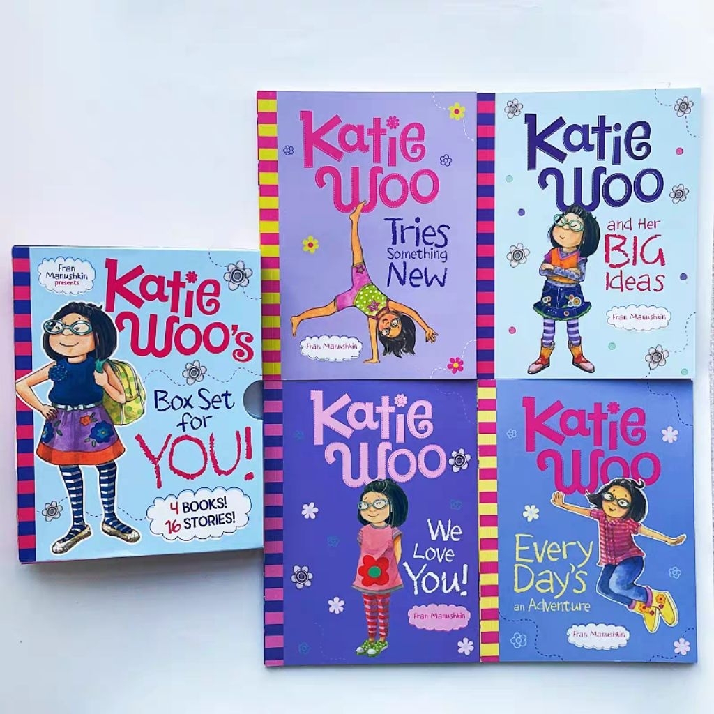 Katie Woo's Box set for you!4bks set by Fran Manushkin | Shopee Malaysia