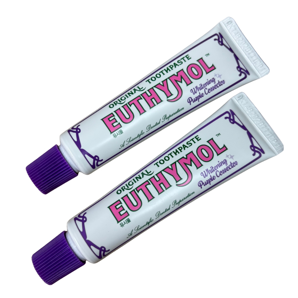 EUTHYMOL Whitening Purple Collector Toothpaste, Teeth Tone Up Effect ...