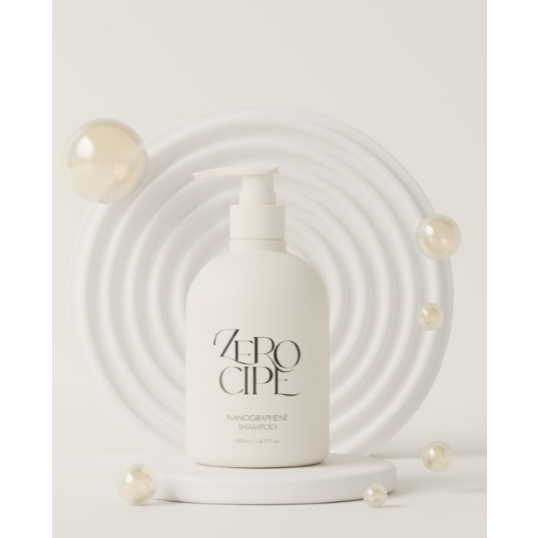 [Zerocipe] Nanographene Shampoo 500ml,Salon-quality experience at home ...
