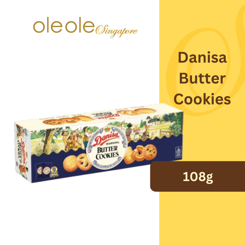 Danisa Butter Cookies 108g | Shopee Malaysia