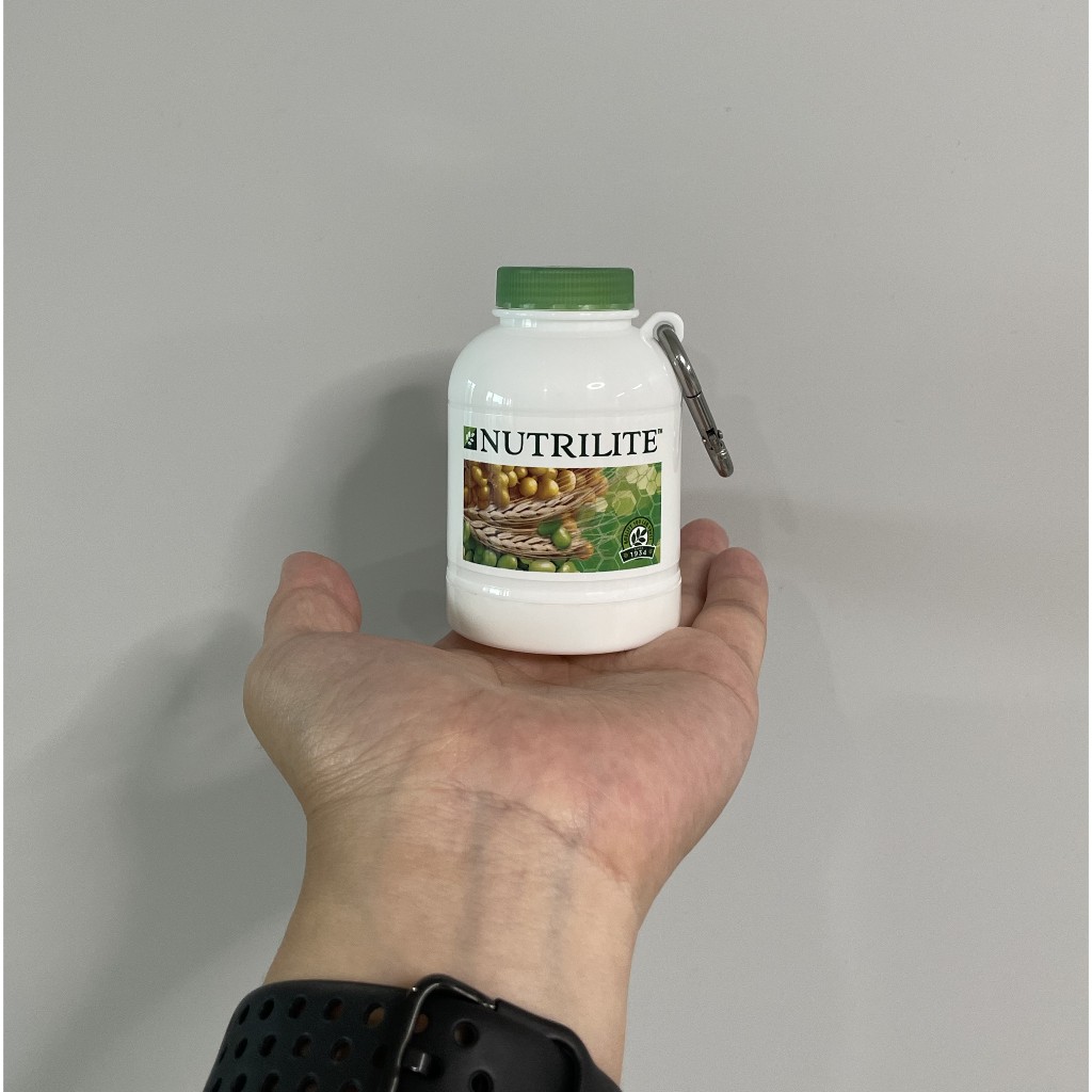 Amway Nutrilite Portable protein Storage container (key ring type) 55g ...