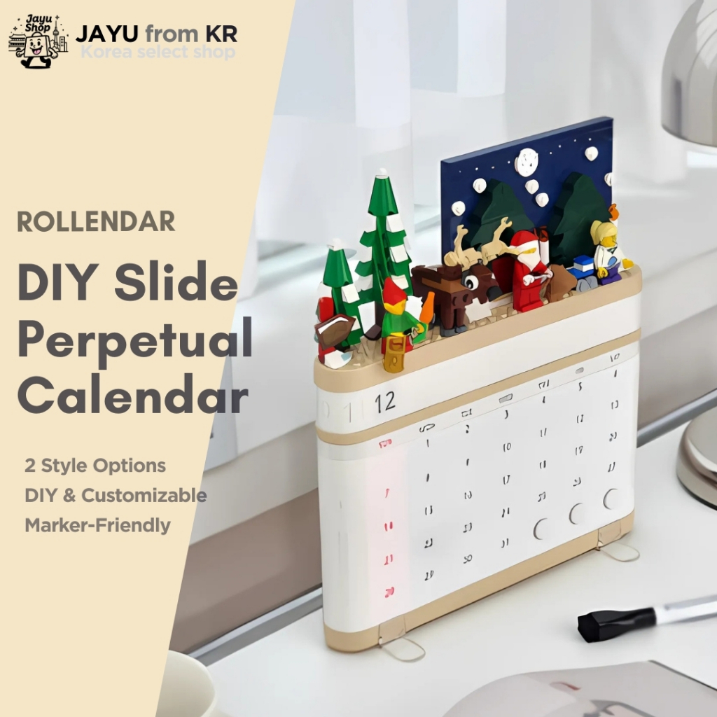 DIY Slide Perpetual Calendar – LEGO Compatible Base / Interior Design ...