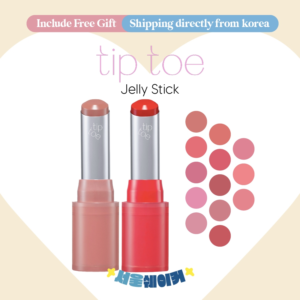 [Tip Toe] Tiptoe Jelly Stick 3.5g (17shade) | Shopee Malaysia