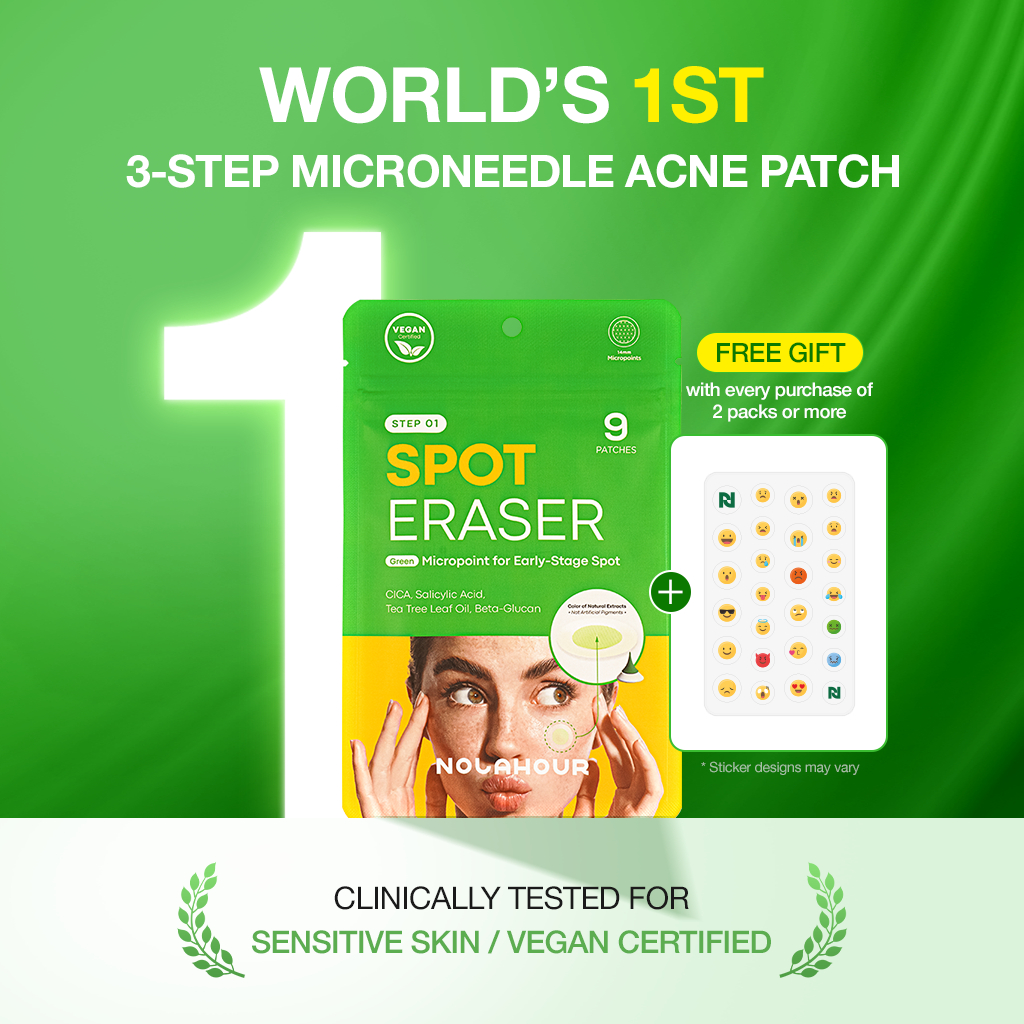 NOLAHOUR Microneedle Acne Soothing Pimple Patch 9 Patches(Early-stage ...