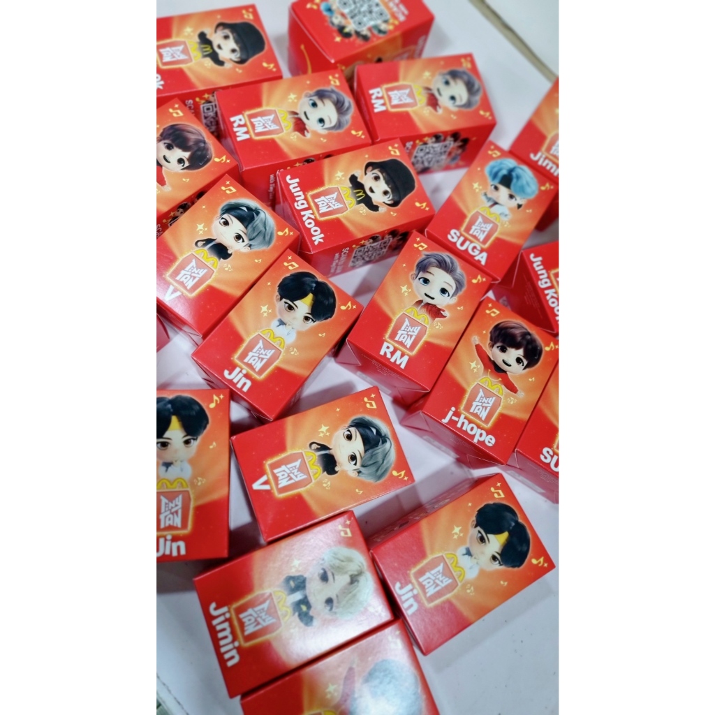 TinyTAN Happy Meal Toy – Throwback Edition (BTS Official Collaboration ...