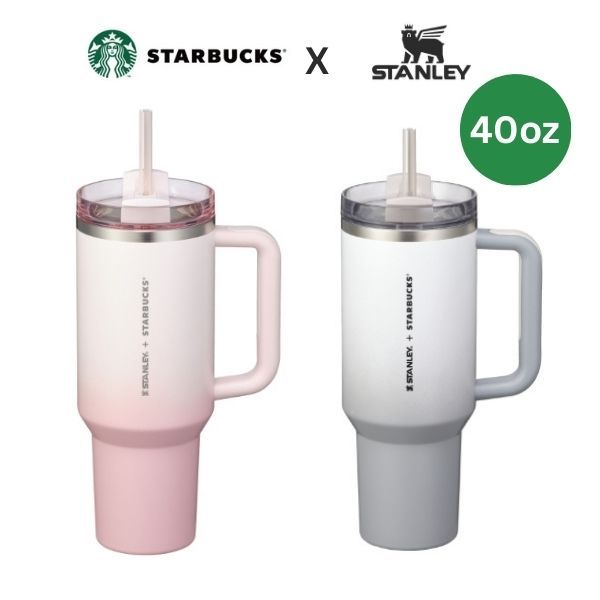 [Starbucks x Stanley][KOREA] SS Stanley I 40oz 1183ml I Pink Quencher ...