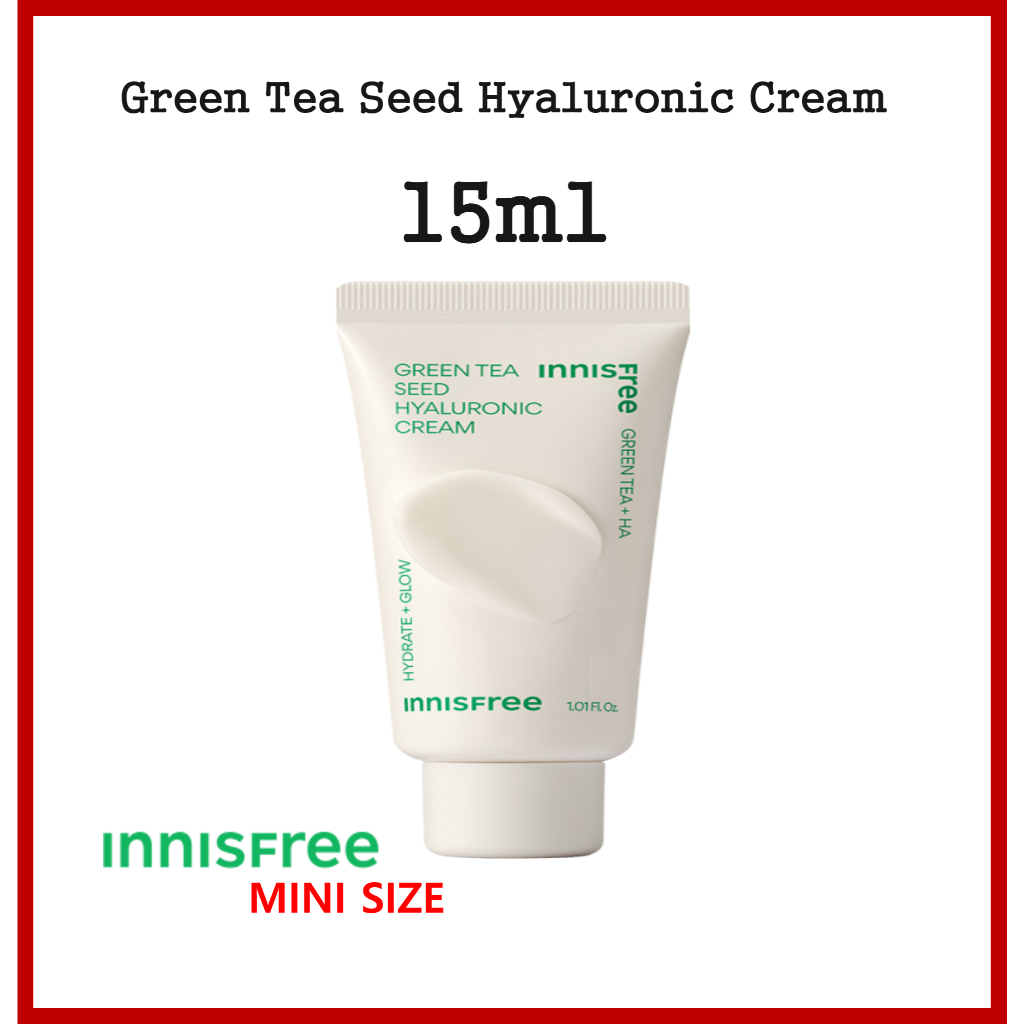 [SAMPLE] innisfree Green Tea Seed Hyaluronic Cream 15ml #60 | Shopee ...