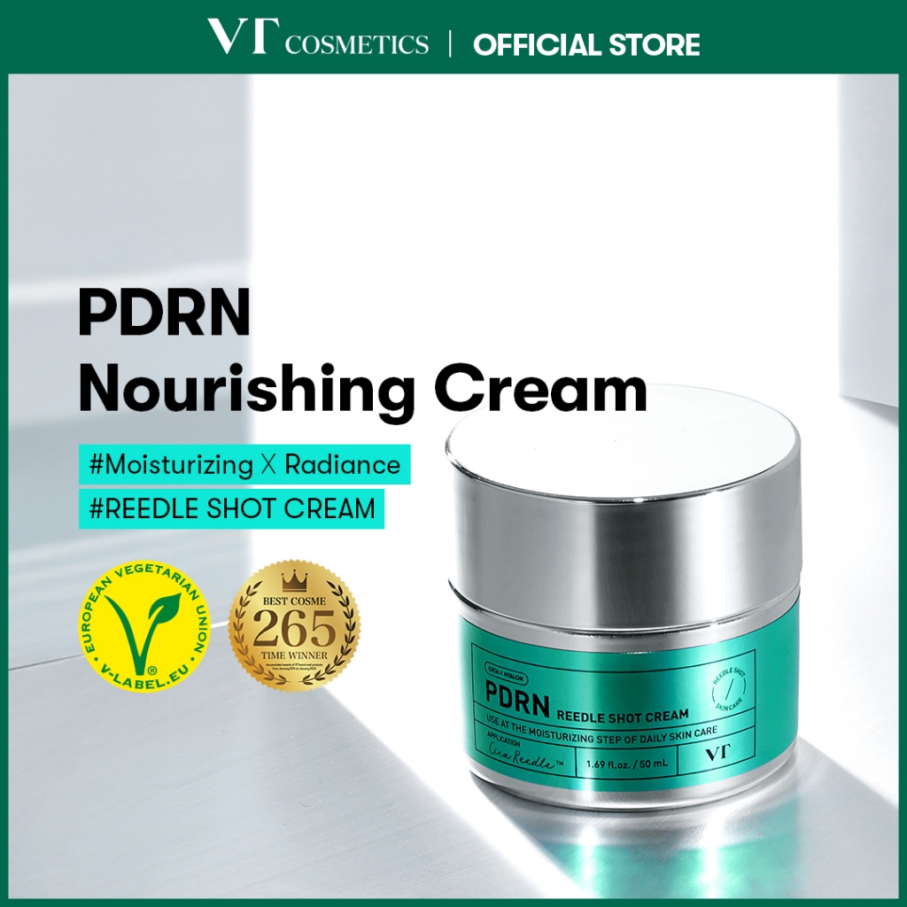 [VT] PDRN Reedle Shot Cream Vegan Plant-Drived PDRN for skin glow ...