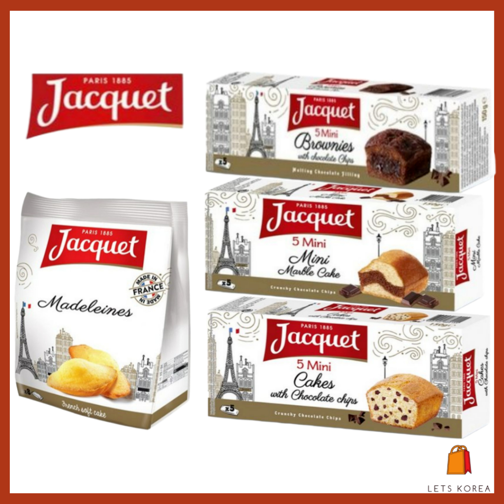 [Jacquet] Premium French Mini Cakes – Brownie / Choco Chip / Marble ...
