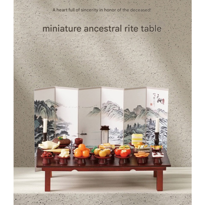 Miniature Traditional Ritual Mini Model | Shopee Malaysia