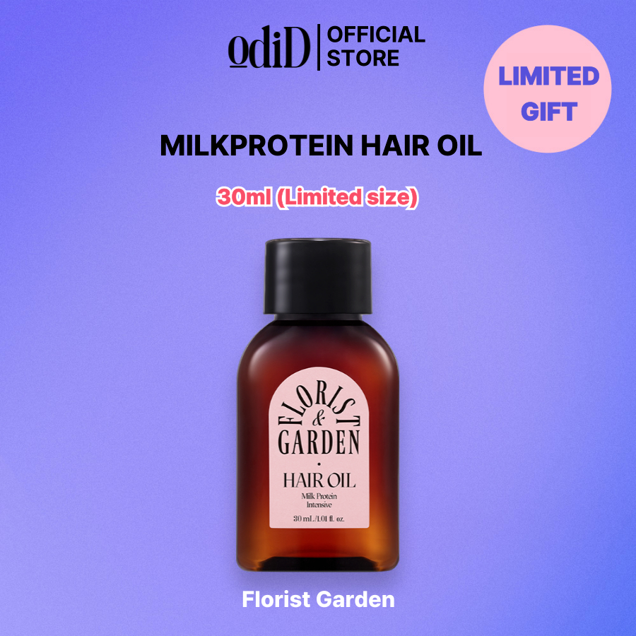 odiD Milk Protein Intensive Hair Oil 30ml (Limited Size) | Shopee Malaysia
