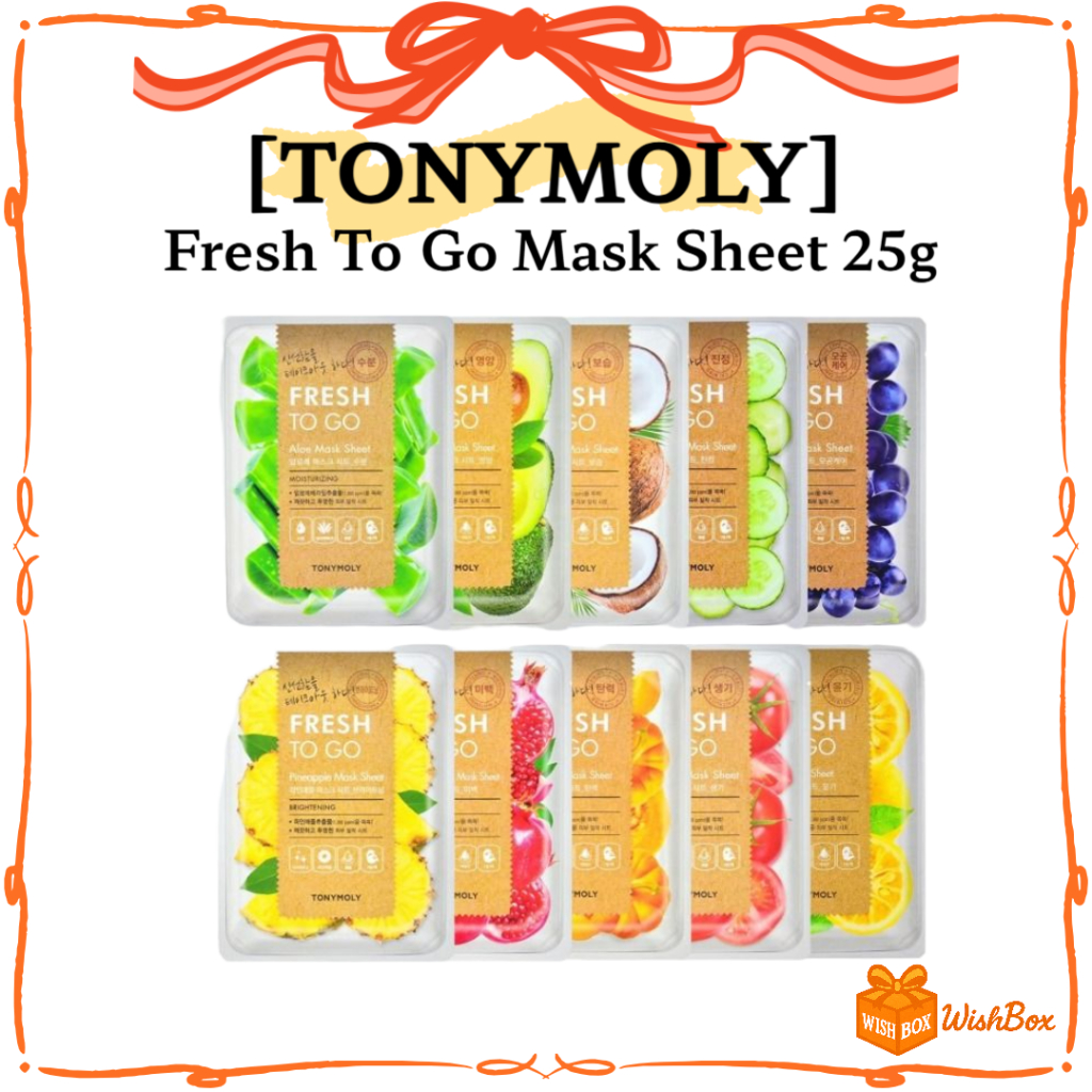 TONYMOLY Fresh To Go Mask Sheet 25g | Shopee Malaysia